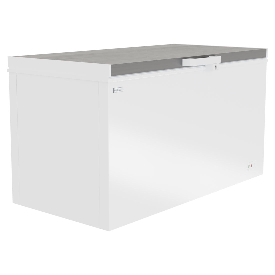 Premium 650L Commercial Chest Freezer with Stainless Steel Top – Borrelli