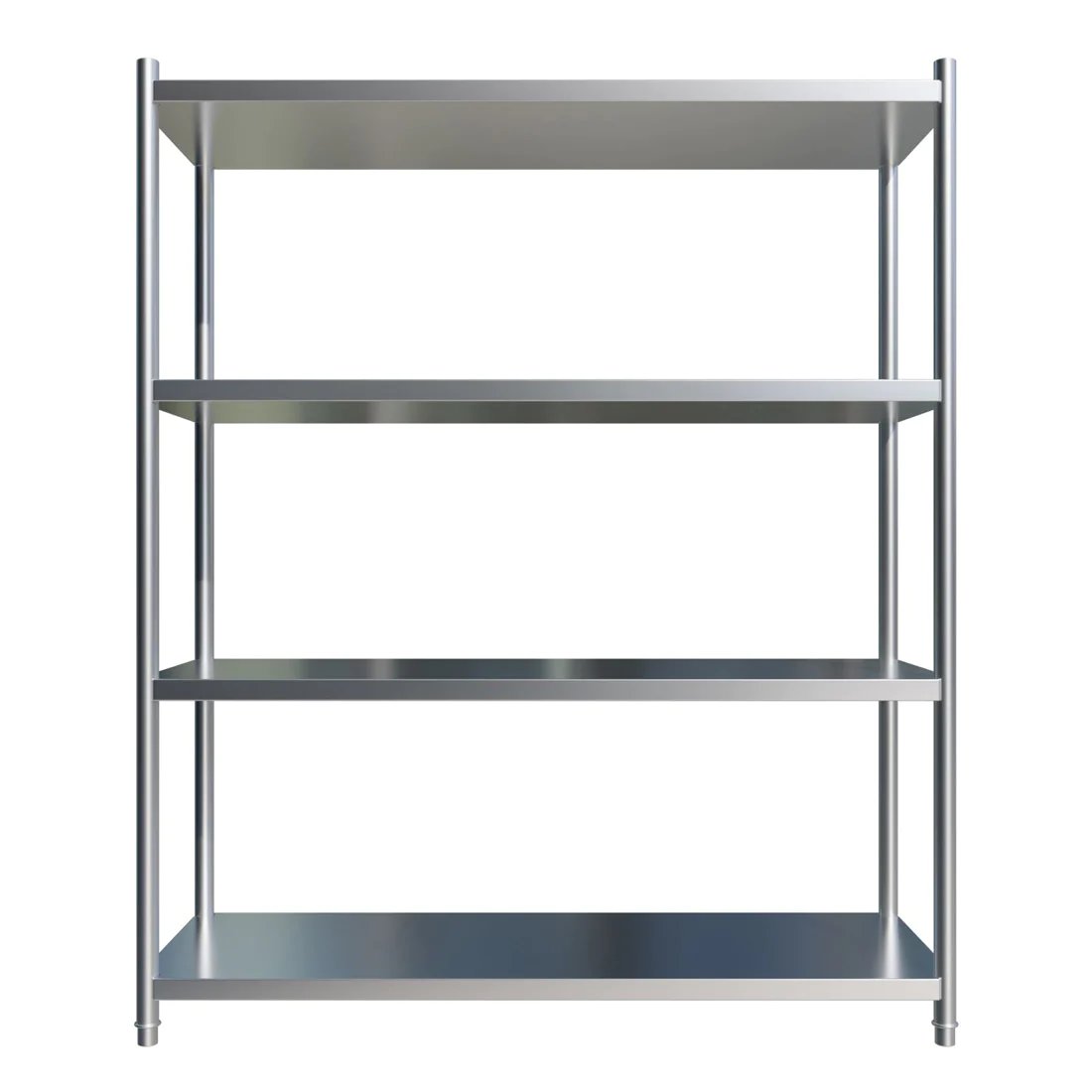 Borrelli 4 Tier Stainless Steel Shelf Rack 1200mm