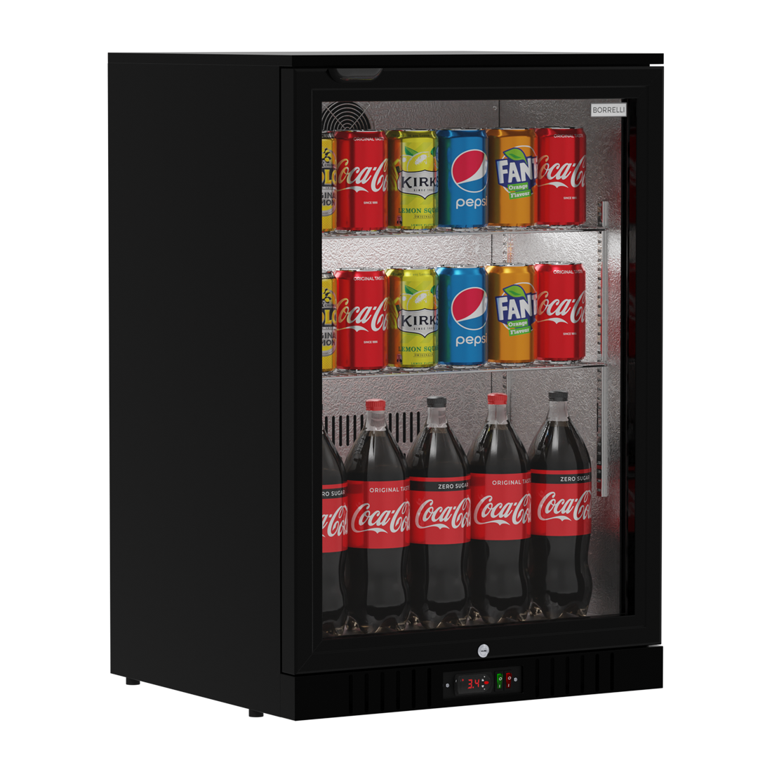 Undercounter Single-Door Commercial Bar Fridge - Efficient, Compact ...
