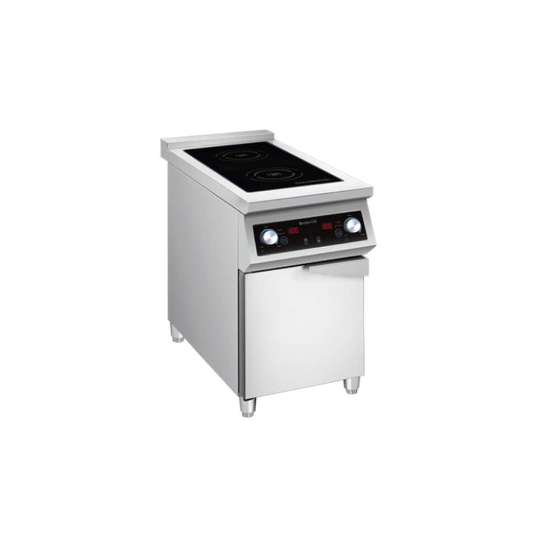 Commercial Floor Standing Induction 2 Hob - Efficient & Powerful – Borrelli
