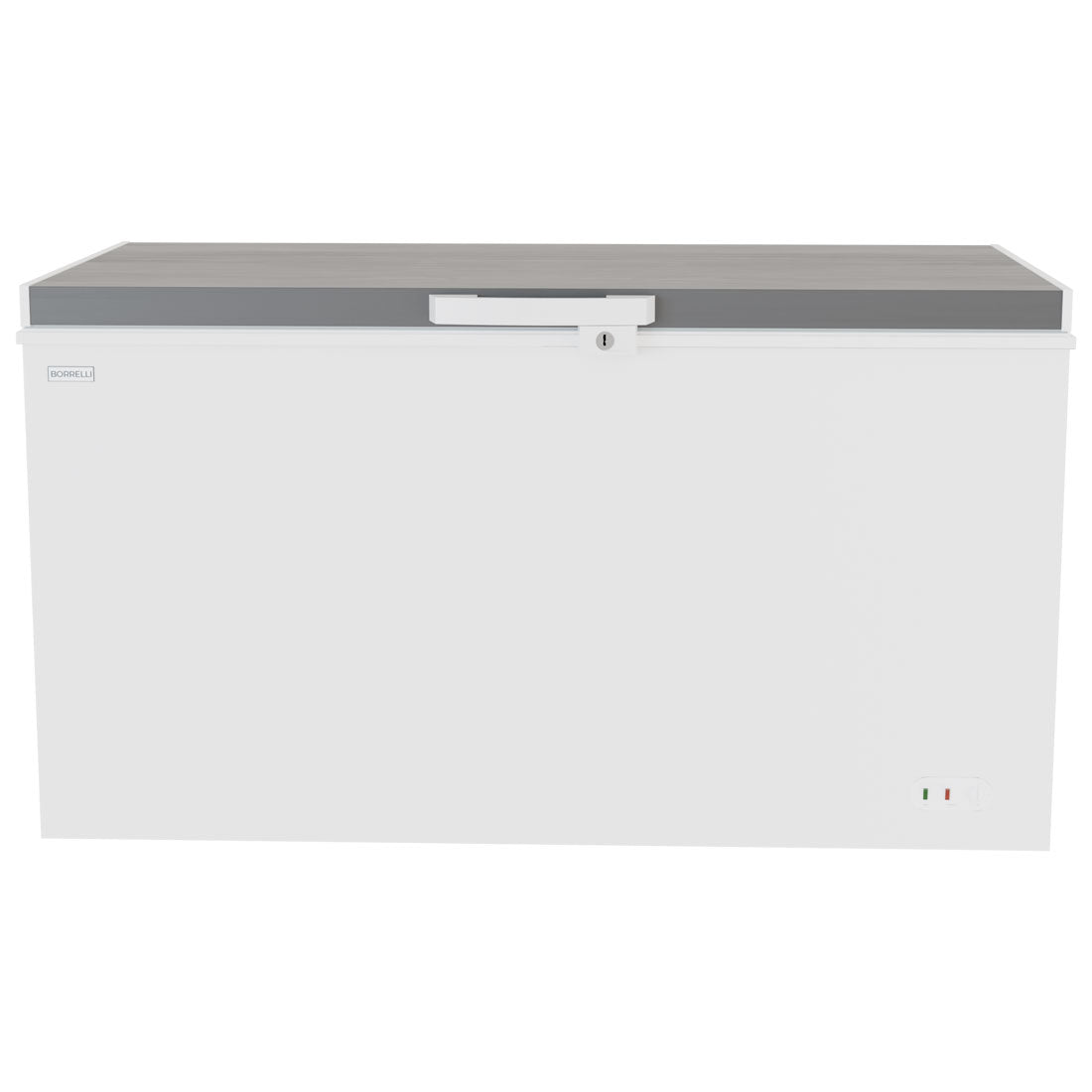 Commercial Stainless Steel Lid Chest Freezer 550L – Borrelli
