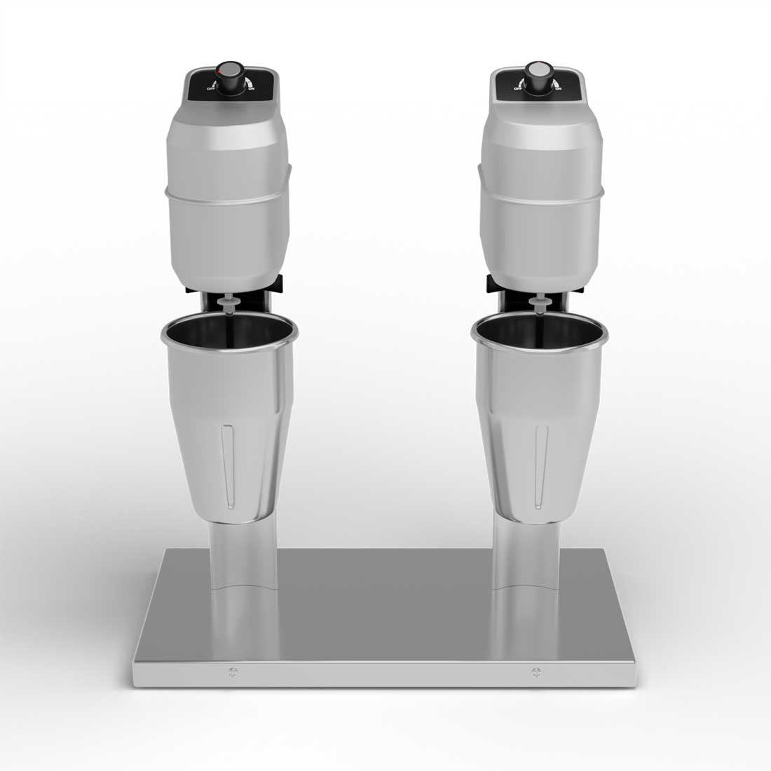 Professional Twin Head Stainless Milkshake Machine for High-Volume ...
