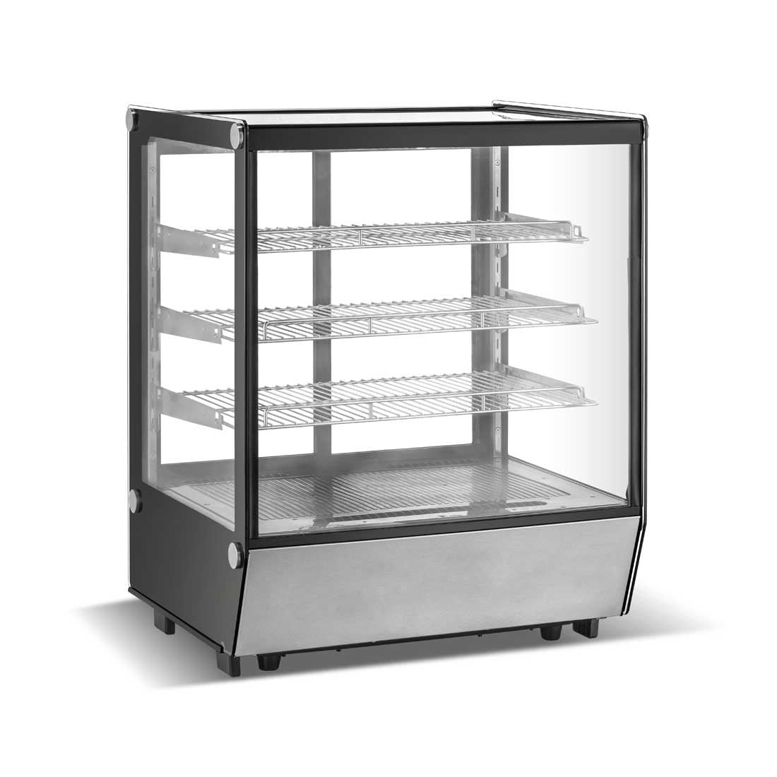 145Ltr Commercial Counter Top Cold Food Display Showcase - Straight ...