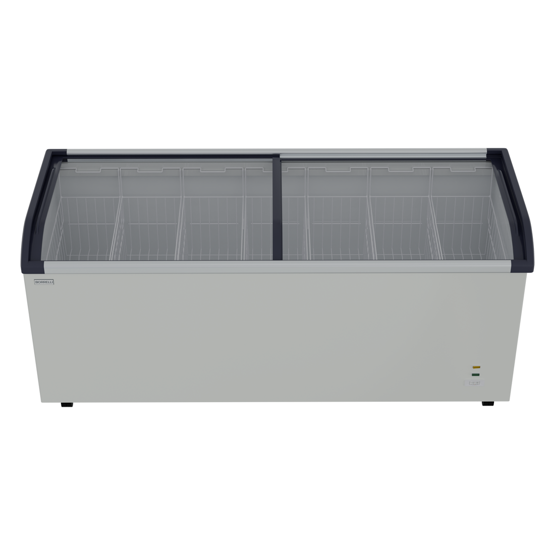 Commercial Glass Top Chest Freezer 600L – Borrelli Commercial Catering ...