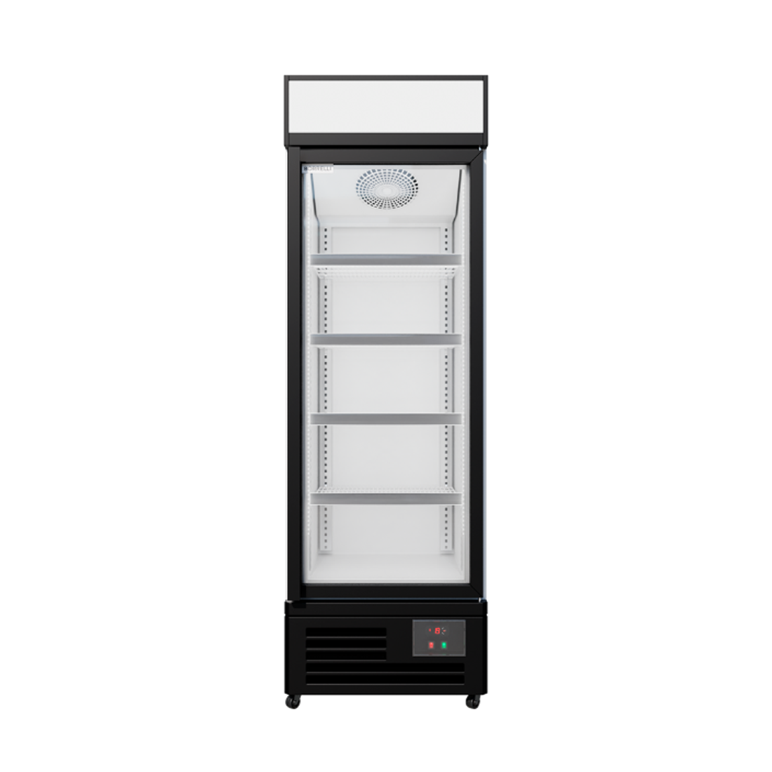 Commercial Upright Display Freezer With Hinged Door 459L – Borrelli ...